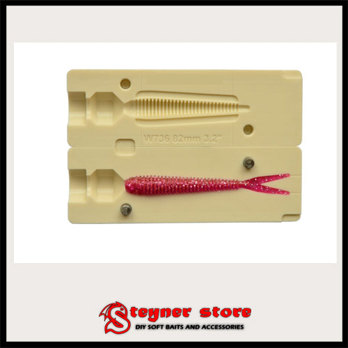 Lunker City fin S-fish mold – steynerstore